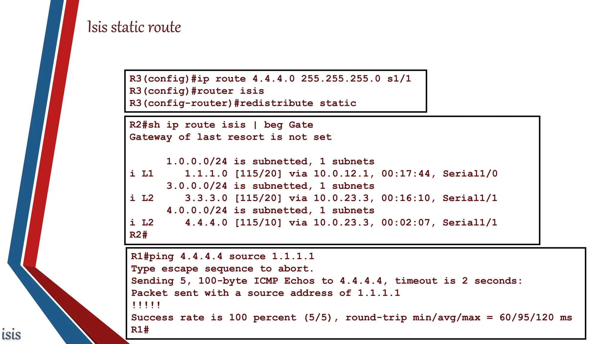 Isis Routing Protocol For Network Engineerspptx Computer Networking