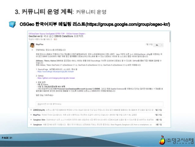Java 기반의 오픈 소스 Gis를 지원하는 국내 공간 Dbms 드라이버의 개발