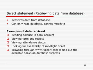 ALL BASIC SQL SERVER QUERY | PPT