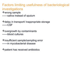 6 laboratory diagnosis of bacterial infection | PPT