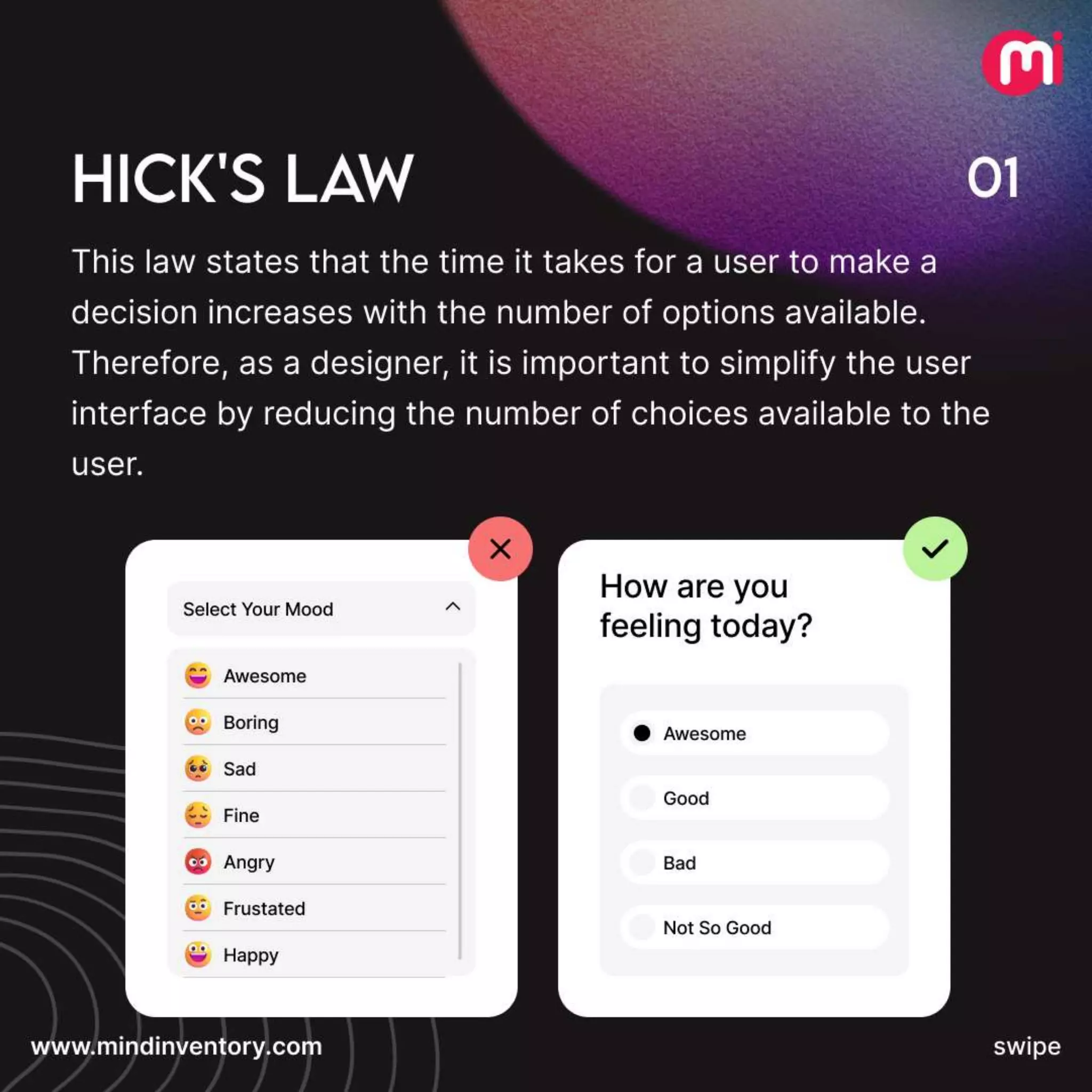 6 Essential Laws for UI/UX Designers | PPT