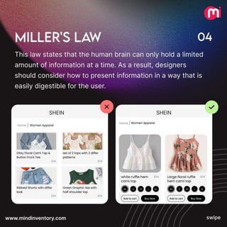 6 Essential Laws for UI/UX Designers | PPT