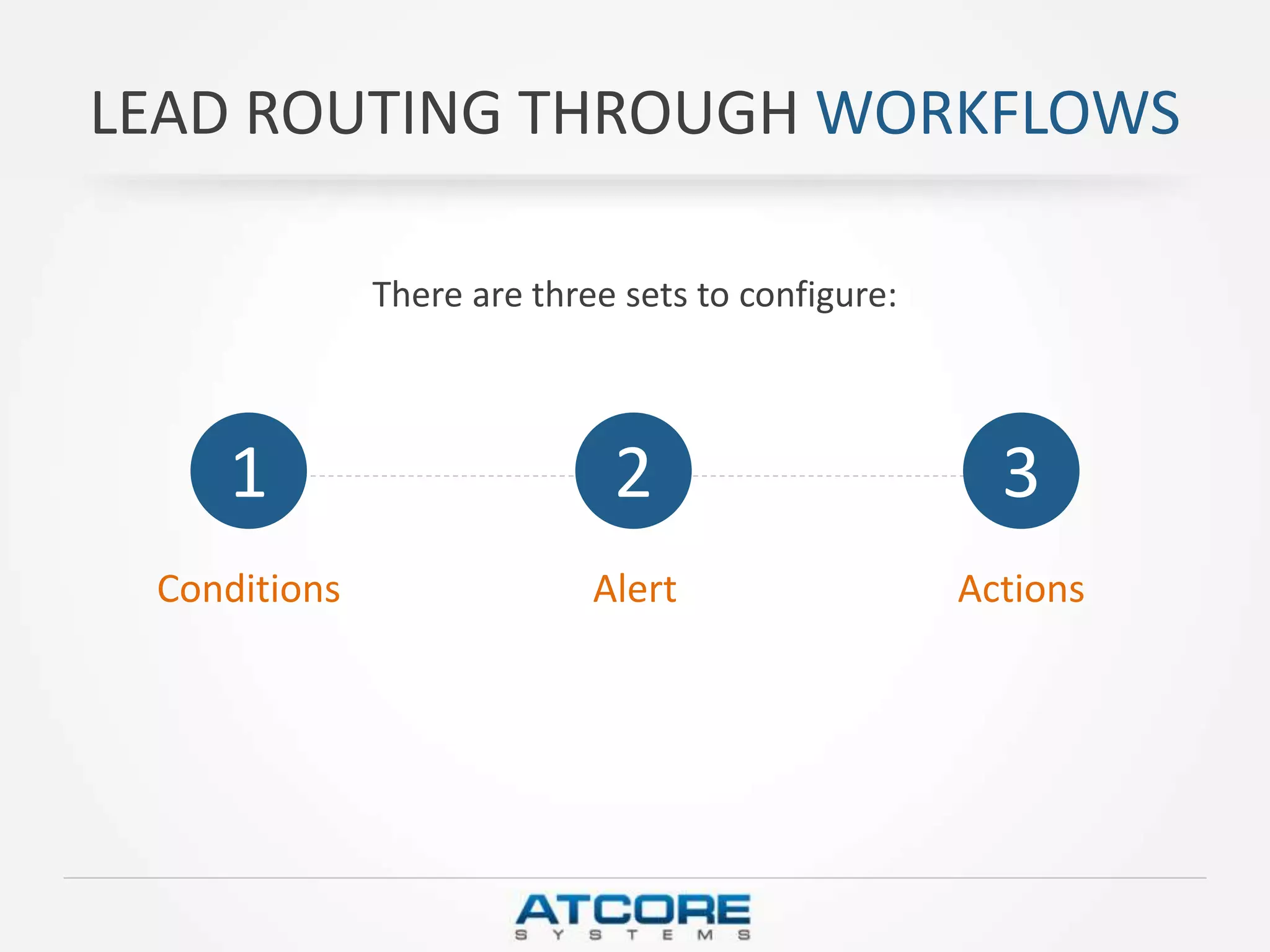 Lead Management in SugarCRM Series: Lead Routing with Workflows | PPTX ...