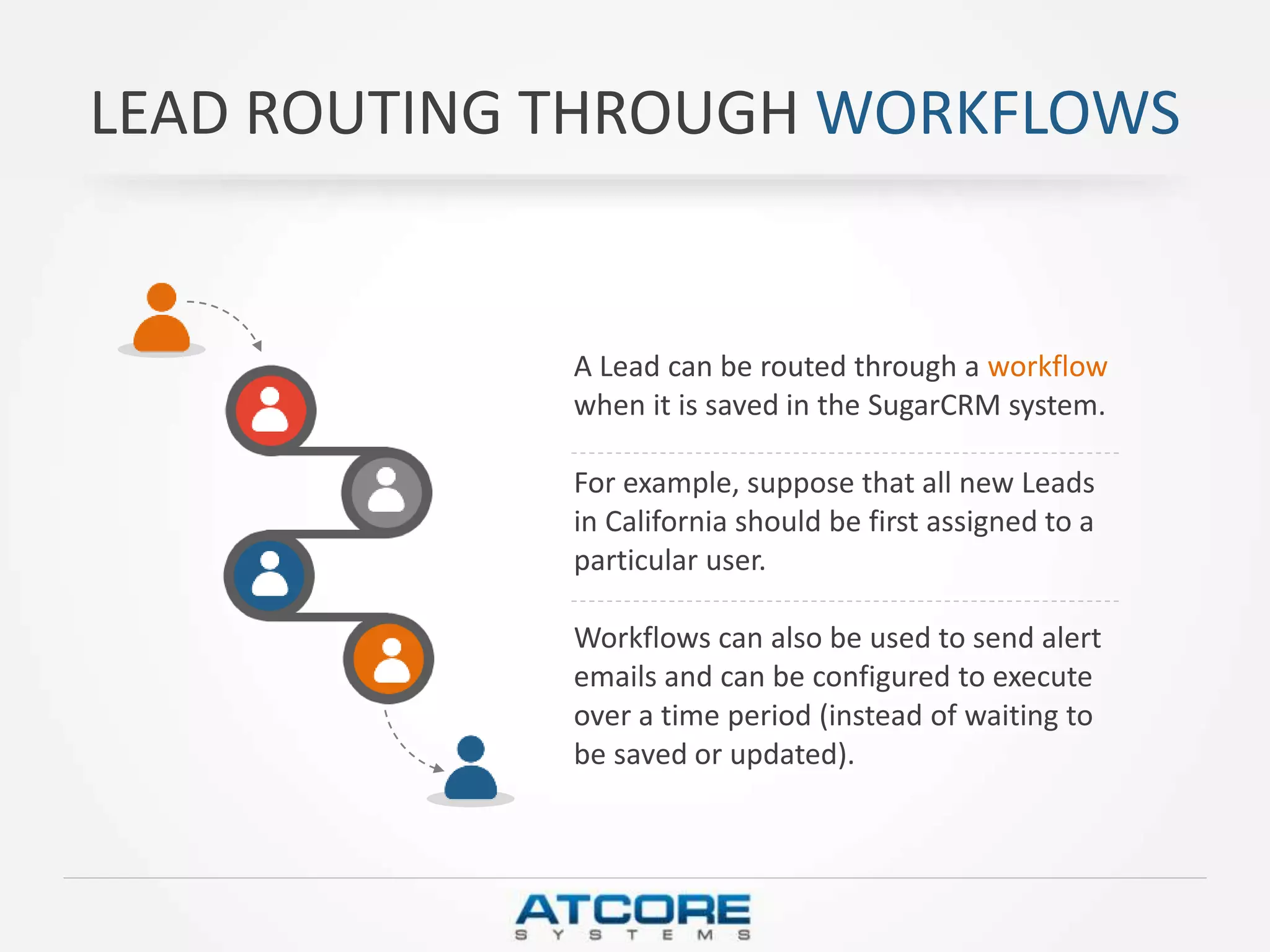 Lead Management in SugarCRM Series: Lead Routing with Workflows | PPTX ...