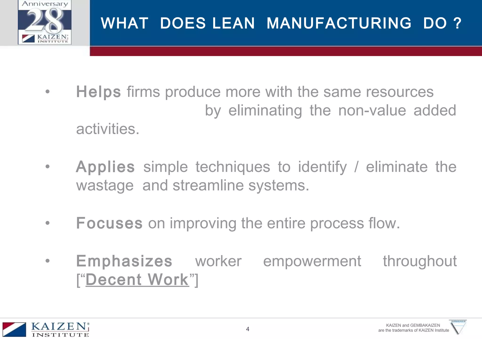 lean manufacturing | PPT