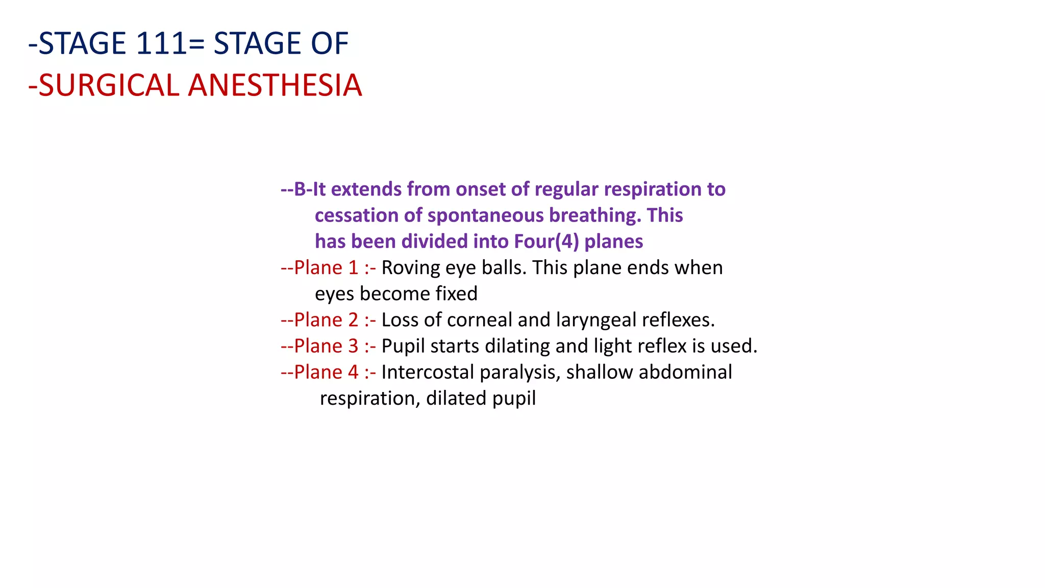 theories of anesthesia | PDF