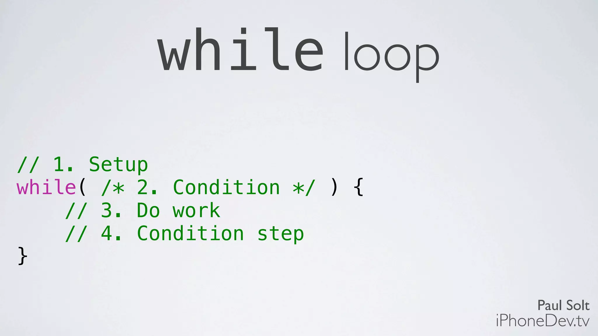 Loops And Objective C And C Programming Ppt