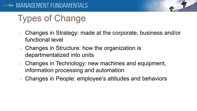 6 managing change innovation and entrepreneurship | PPTX | Business Administration | Business