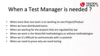6 marta firlej - is test manager role disappearing | PPT
