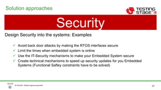 6 martin heininger - security in embedded systems - the upcoming challenge | PPT | Free Download