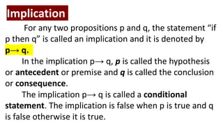 6-Math-Logic.pptx Math logic general mathematics | PPT