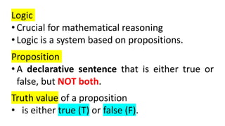 6-Math-Logic.pptx Math logic general mathematics | PPT