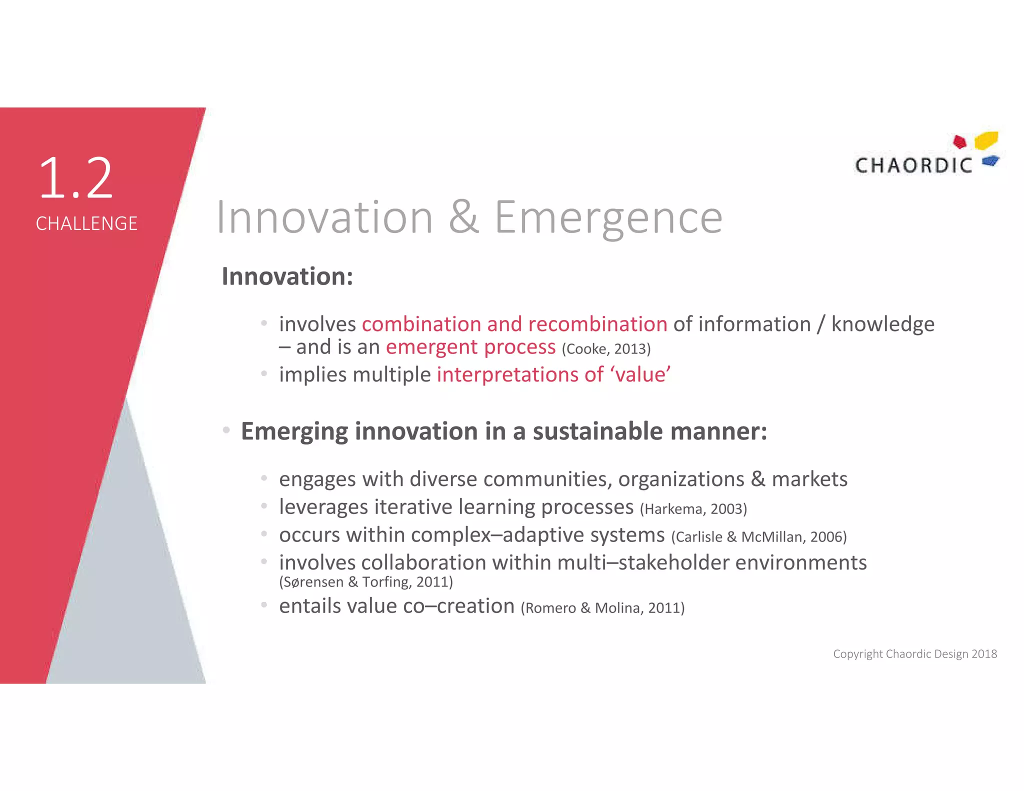 Design for Emergence – Enabling Stakeholder Liminal Transitions and ...