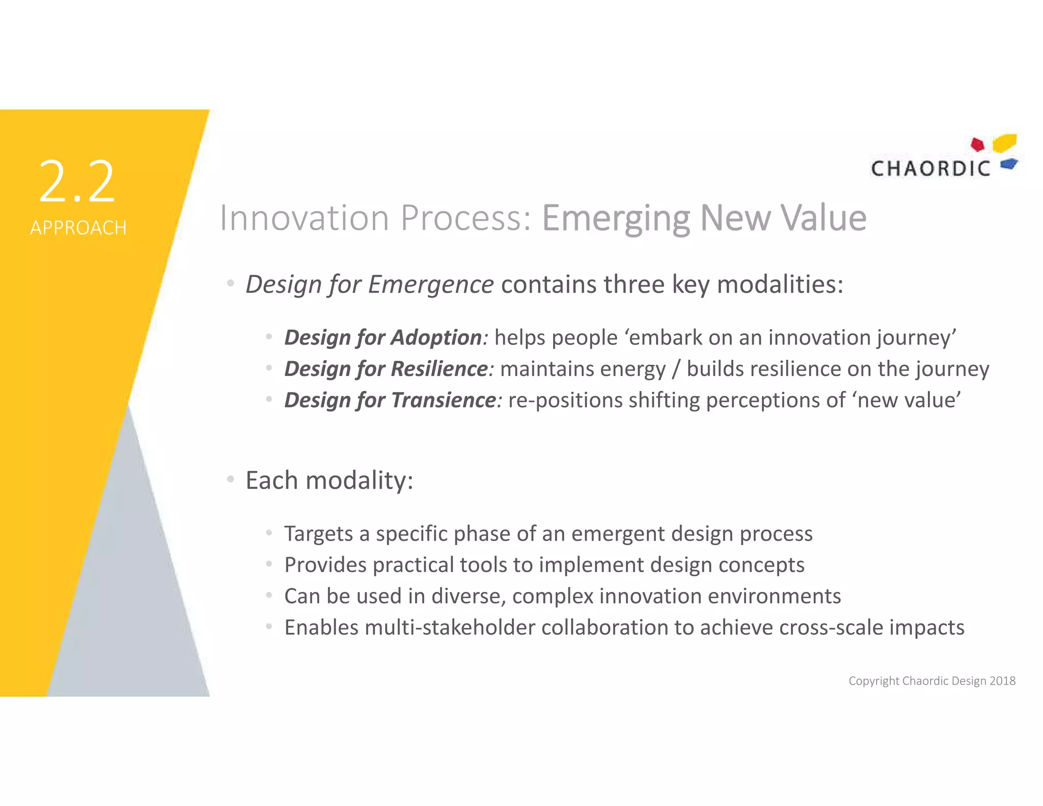 Design for Emergence – Enabling Stakeholder Liminal Transitions and ...