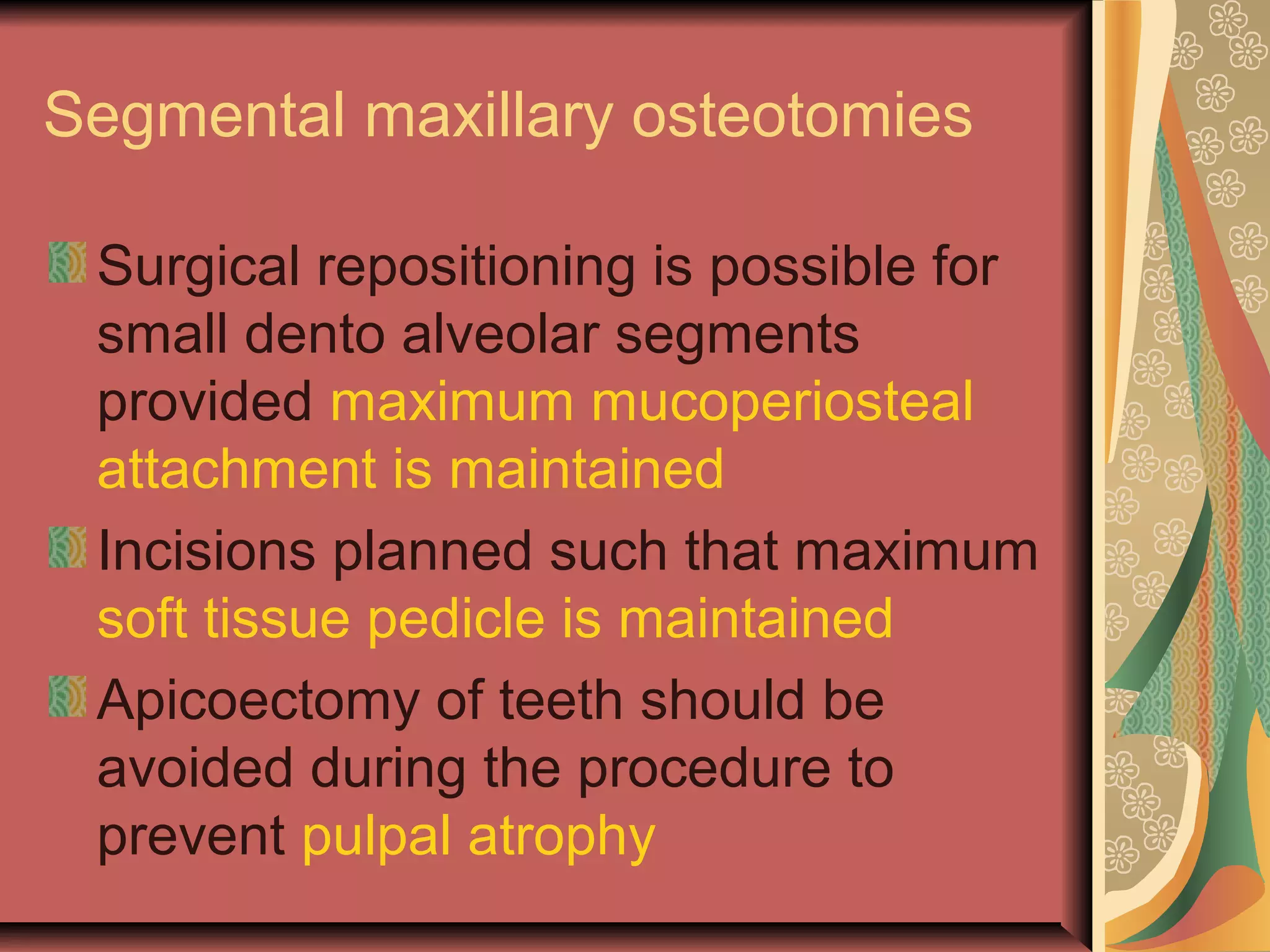 6 maxillary osteotomies | PPT