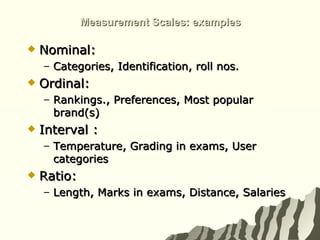6 measurement & scaling | PPT