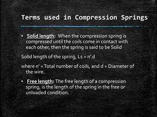 6 Mechanial springs Introduction | PPT