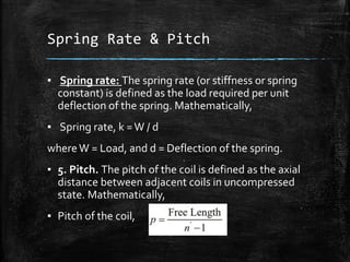 6 Mechanial springs Introduction | PPT