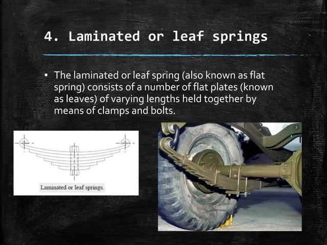 6 Mechanial springs Introduction | PPT