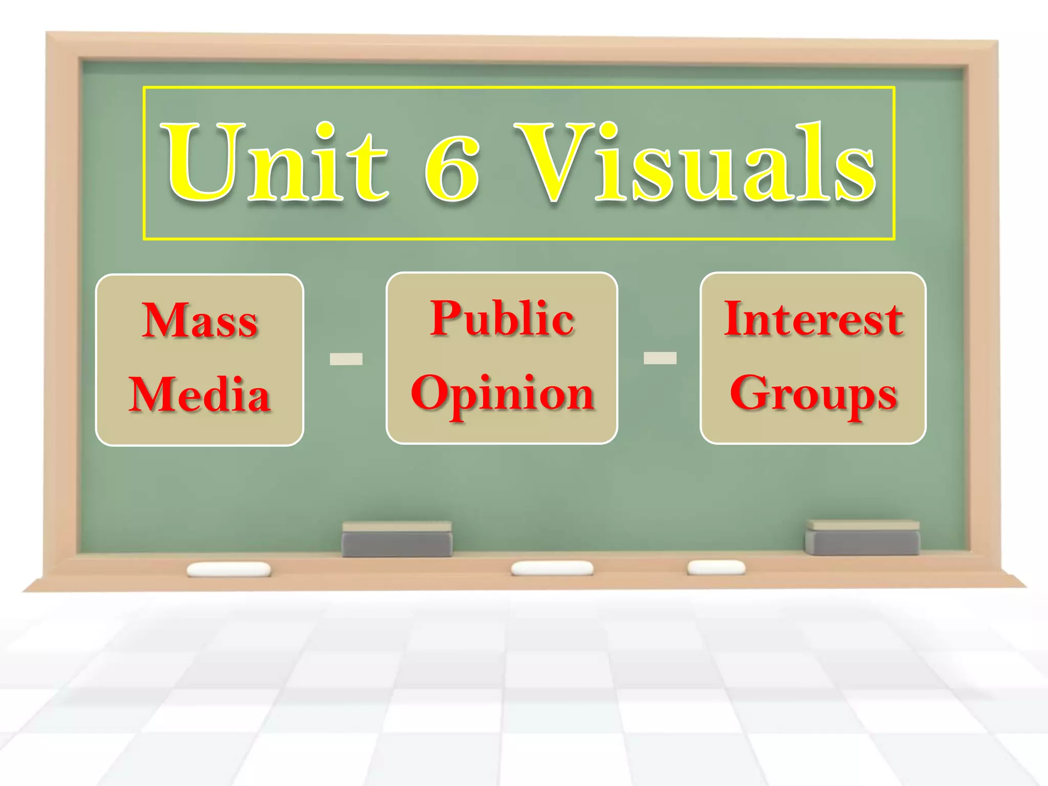 Media, Public Opinion, Interest Groups | PPT