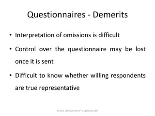 6.method of data collection | PDF