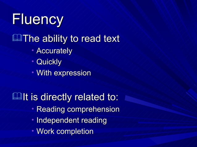 6 Minute Solutions - Building Fluency | PPT | Educational Assessment ...