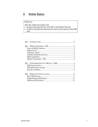 Mobile Station | PDF