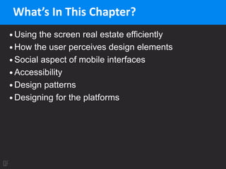 6 mobile user interface design bb | PPTX