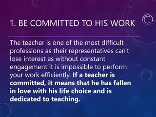Modern Teacher: Skills And Methods To Improve The Educational Process | PDF