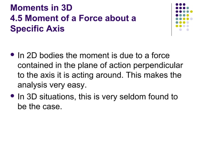 moments couples and force couple systems by ahmad khan | PPT