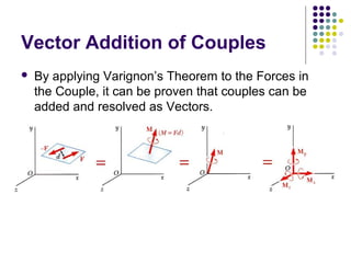 moments couples and force couple systems by ahmad khan | PPT