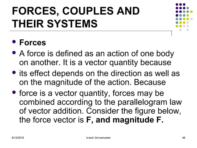 moments couples and force couple systems by ahmad khan | PPT