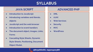 6 Months / Weeks Industrial Training - PHP Training Institute | PPT