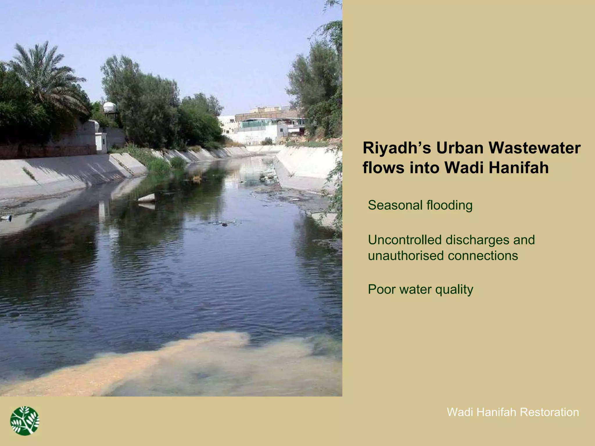 Moriyama and Teshima, Wadi Restoration in Riyadh - GBF2010 | PPT