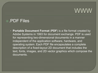 6 multimedia elements - www | PPT