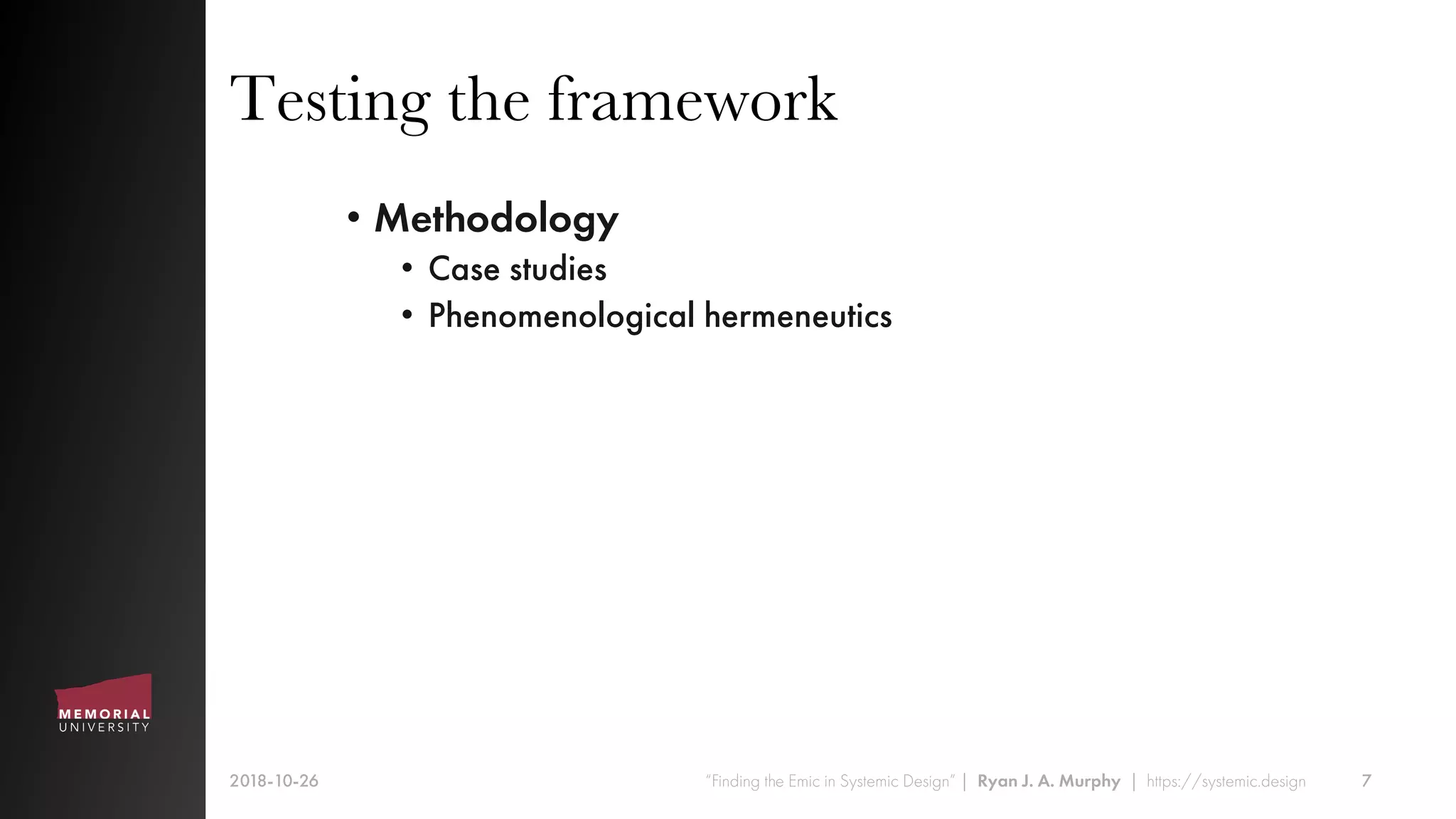 Finding the emic in systemic design: Towards systemic ethnography | PPT