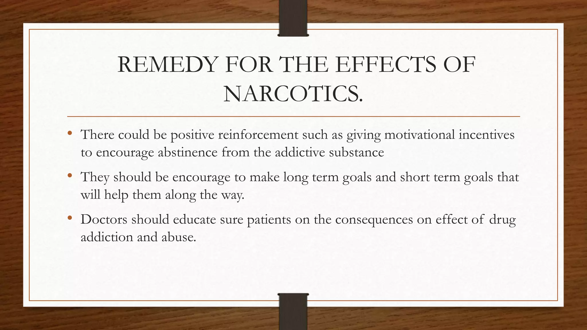 narcotics | PPTX