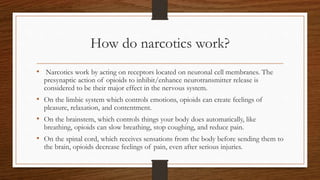 narcotics | PPTX