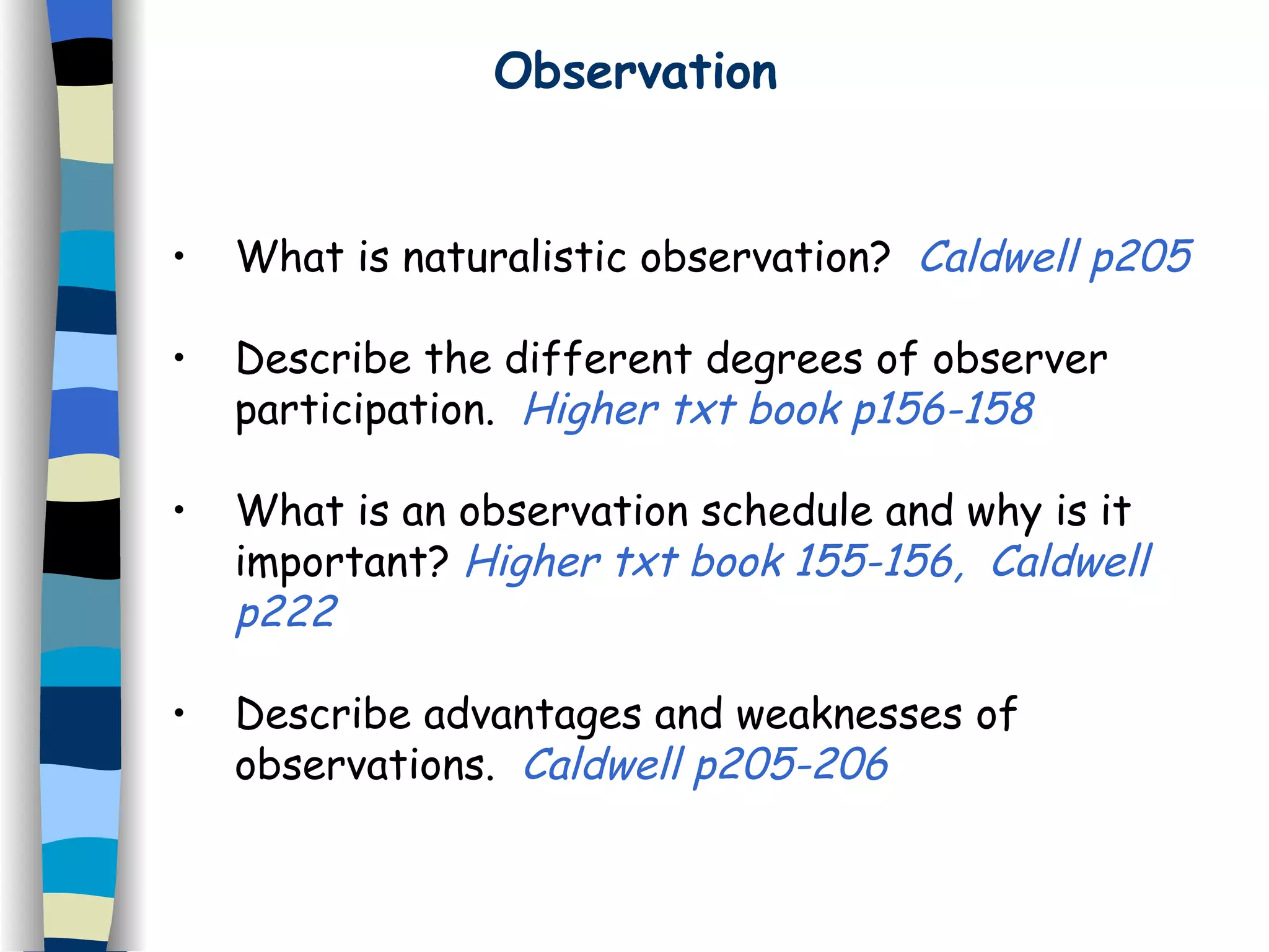 6. Non Experimental Methods | PPT