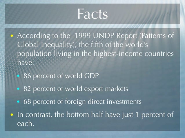 North-South Divide (Analysis) | PDF
