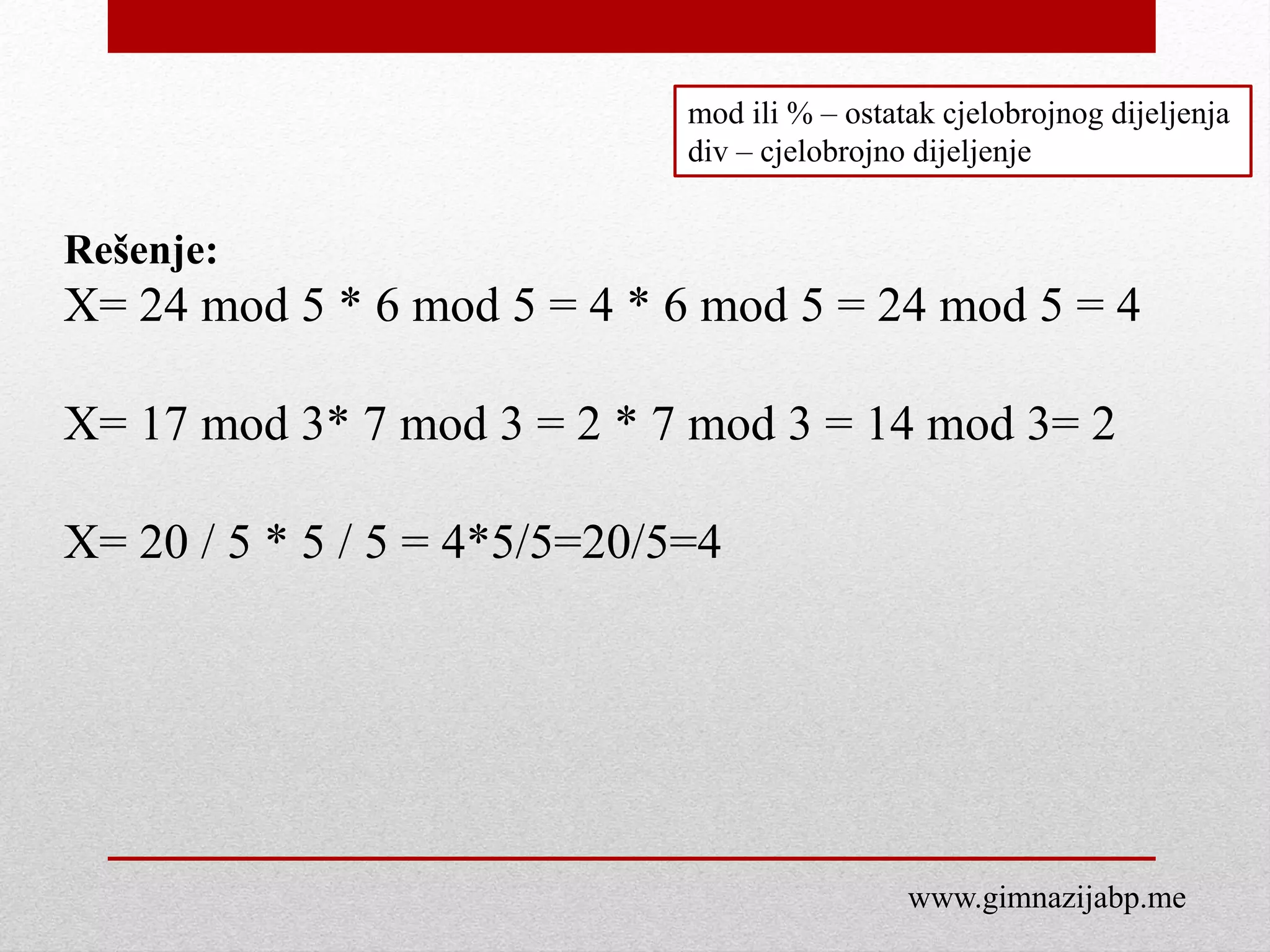 Operatori u programiranju | PDF
