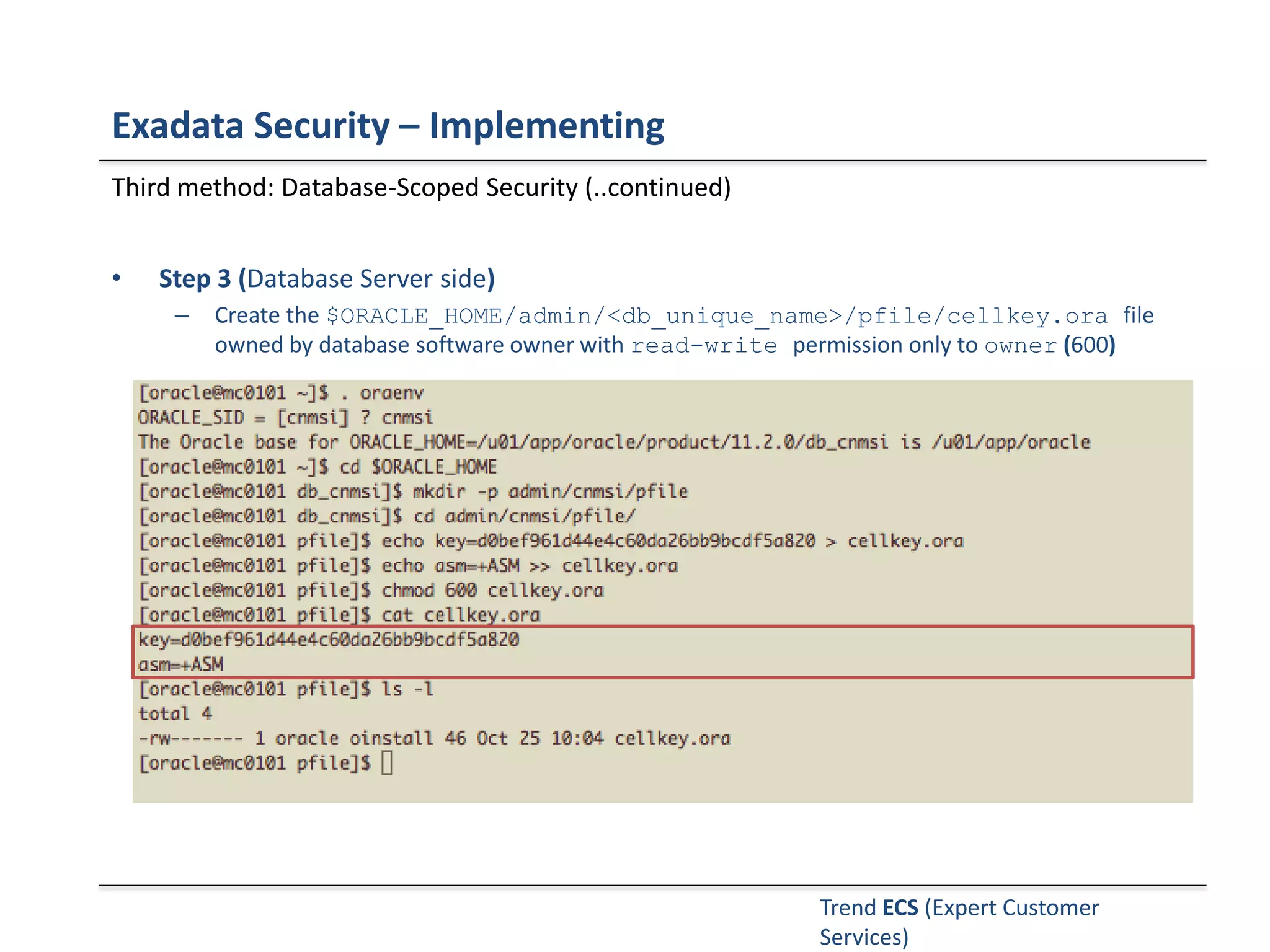 6. oracle exadata security trend ecs (final) | PDF