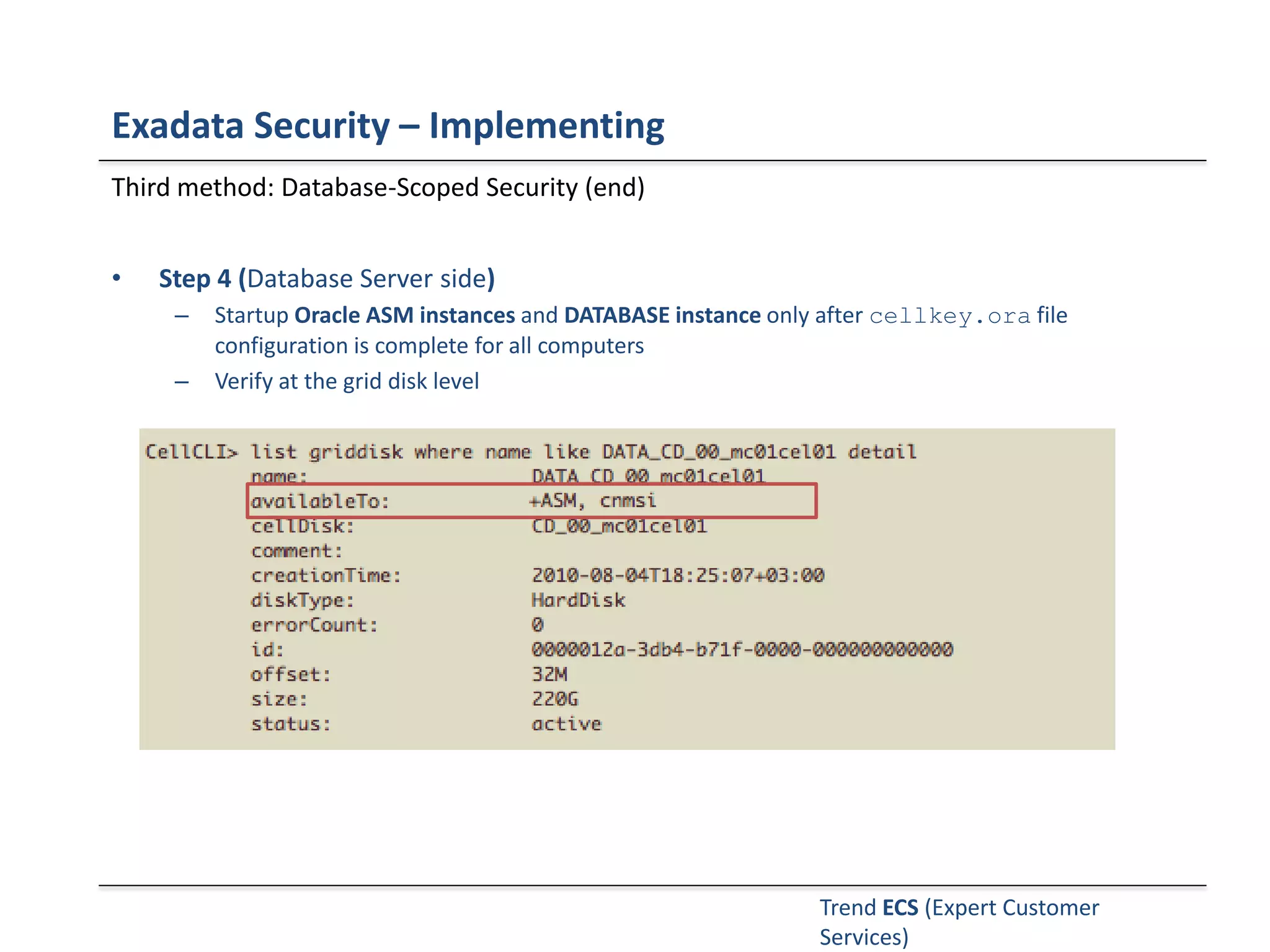 6. oracle exadata security trend ecs (final) | PDF
