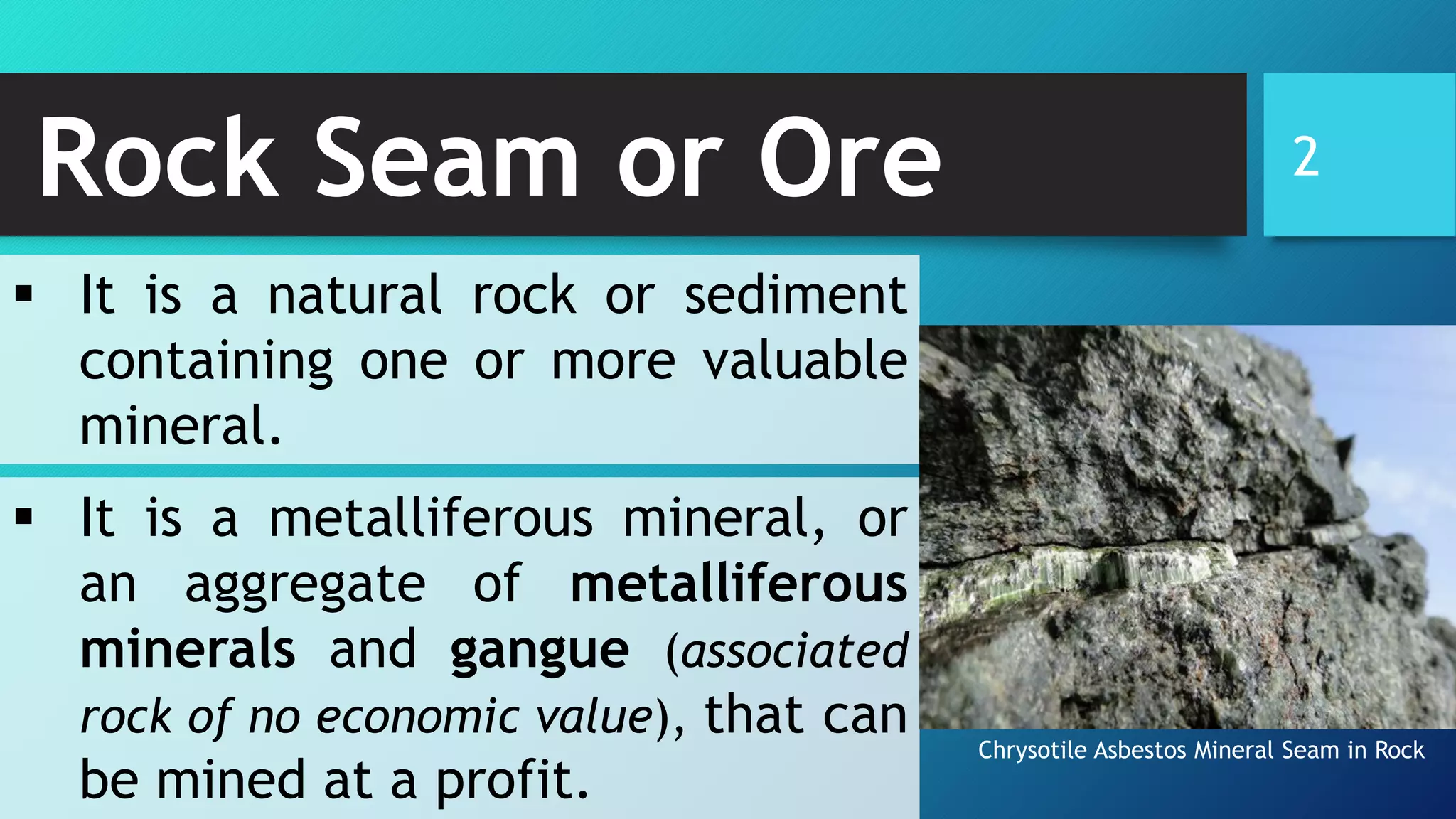 Ore Minerals (How it is found, mined, and processed for human use) | PDF