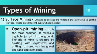 Ore Minerals (How it is found, mined, and processed for human use) | PDF