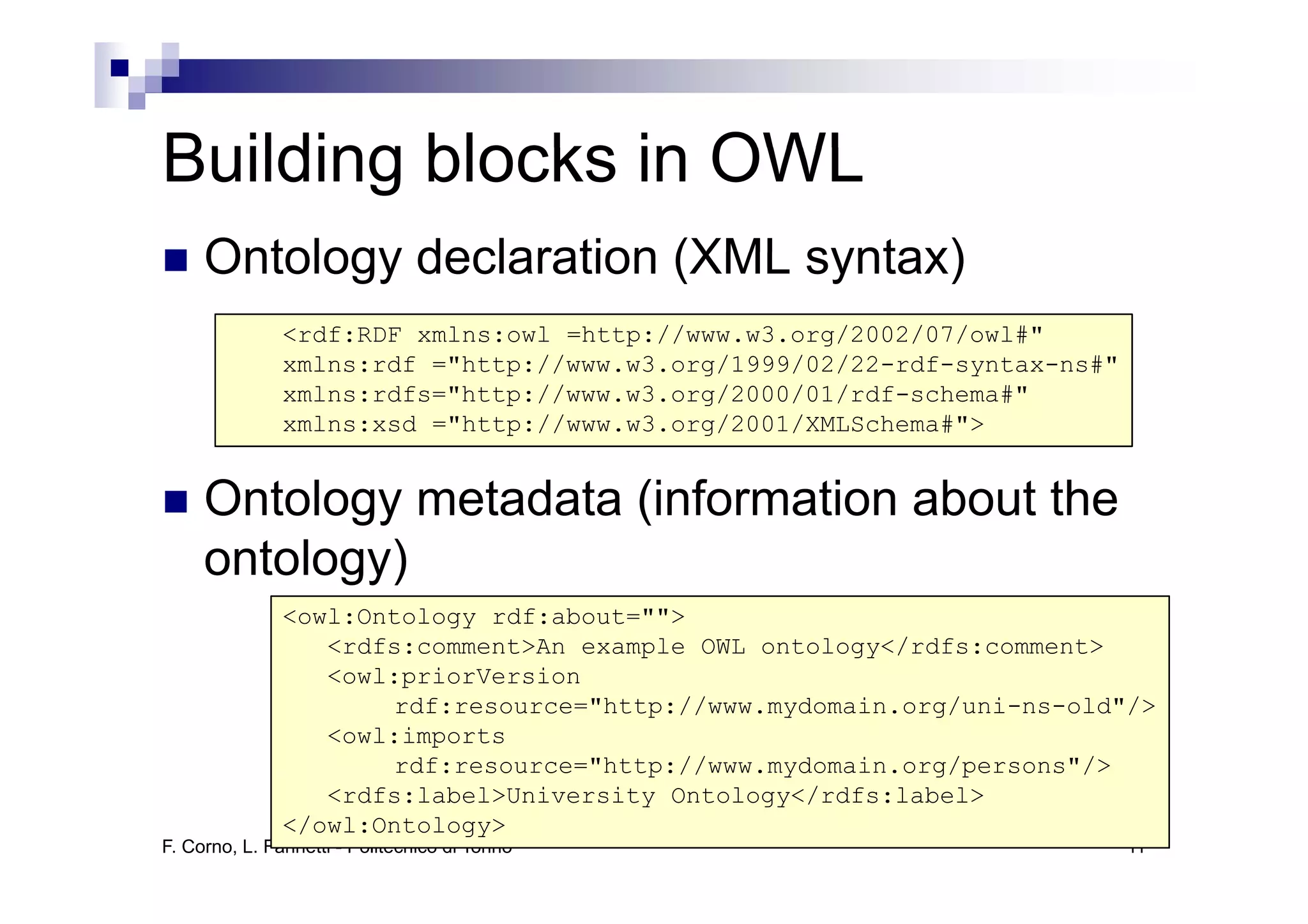 Ontology languages and OWL | PDF