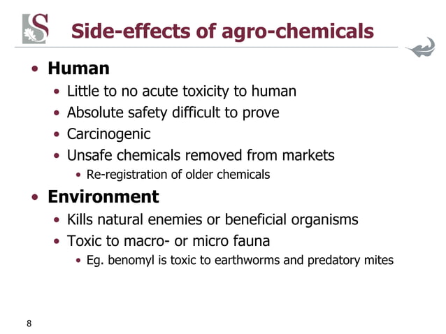 Chemical Control of pathogens ( plant disease management) | PPT