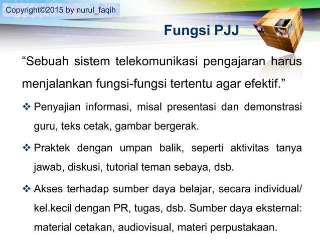 Pembelajaran Jarak Jauh | PDF