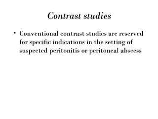 6-PERITONITIS AN INFLAMATION OF PERITONEUM | PPT
