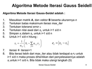 edukasi gaus | PPT